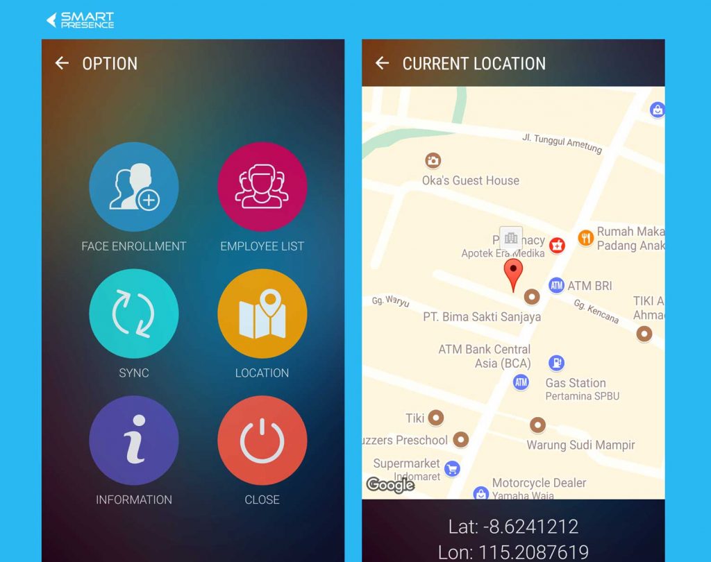 Meningkatkan Akurasi pencatatan Posisi ketika Rekam Absensi